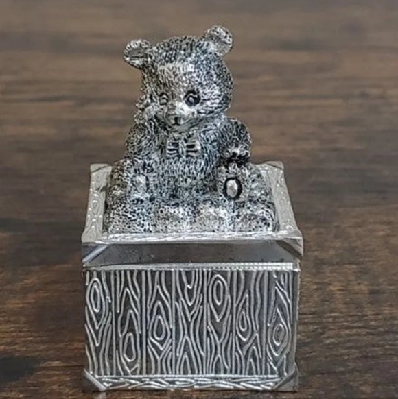 Unique Vintage | Accents | Rare Vintage 9s Babys First Tooth Teddy Bear ...